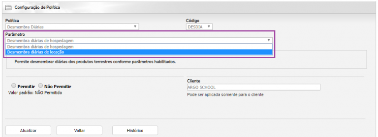Como faço para desmembrar diárias de hospedagem ou locação na correção ...