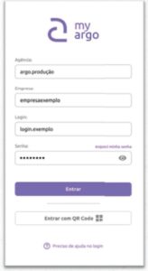 Como efetuar login no My Argo - Argo Wiki