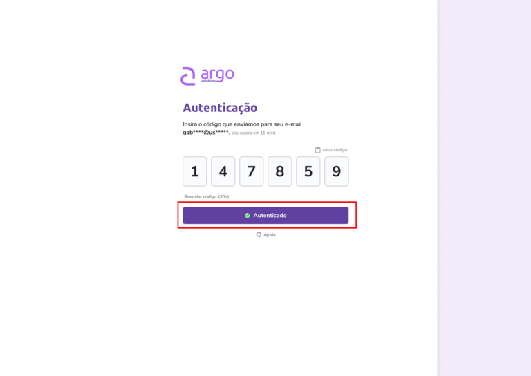 Guia de Autenticação do Sistema Argo - Argo Wiki