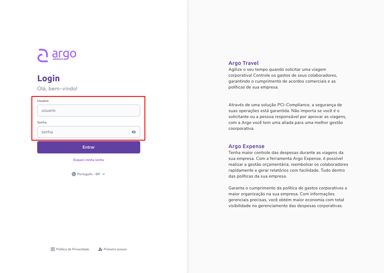 Guia de Autenticação do Sistema Argo - Argo Wiki